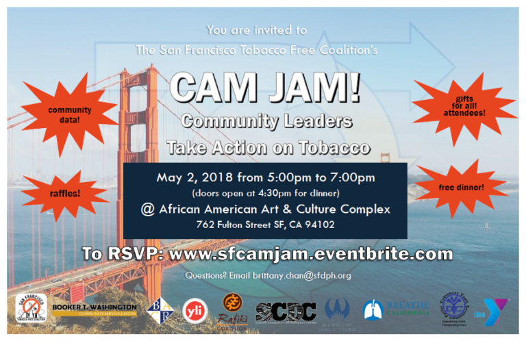 camjam_invite_web | San Francisco Tobacco-Free